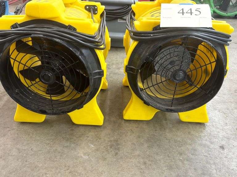 (2) DRI-EAZ VORTEX FANS - Earl's Auction Company