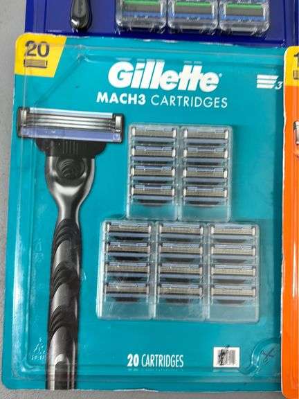 4PC GILLETTE RAZORS LOT - SEE PHOTOS - Earl's Auction Company