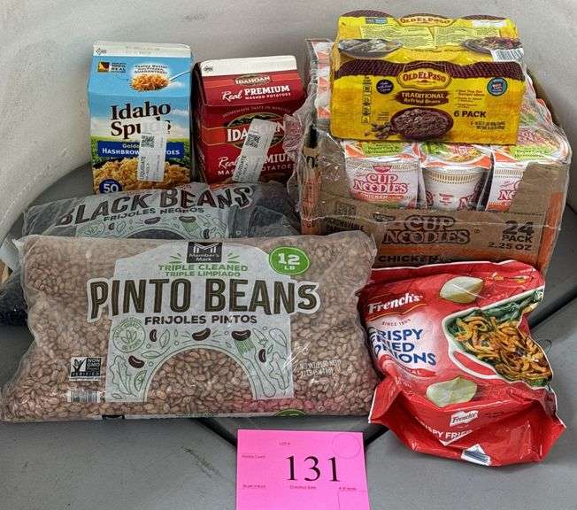 MISC LOT OF FOOD ITEMS - SEE PHOTOS - Earl's Auction Company