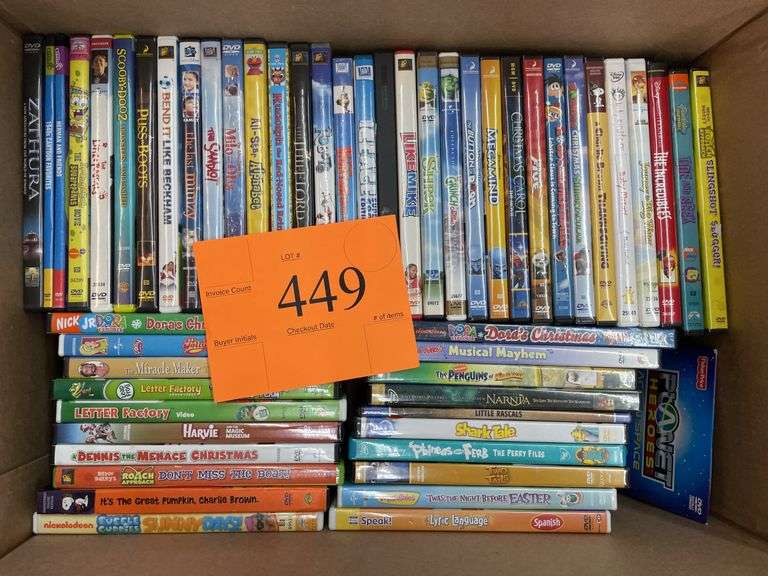 APPROX 50 ASSORTED DVDS - Earl's Auction Company