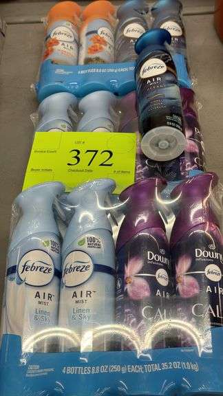 (13) CANS OF FEBREZE AIR MIST - Earl's Auction Company