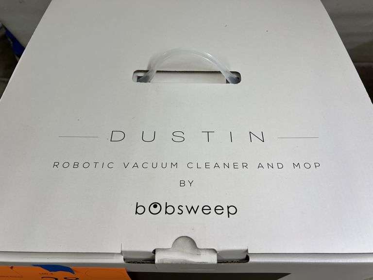BOBSWEEP DUSTIN ROBOT VACUUM IN BOX - NIGHT - Earl's Auction Company