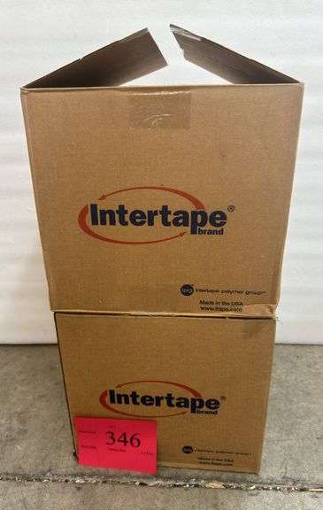 (12) ROLLS OF INTERTAPE CLEAR TAPE IN BOXES - Earl's Auction Company