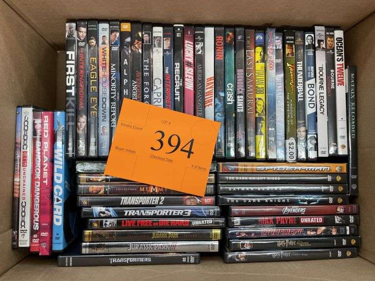 APPROX 50 ASSORTED DVDS - Earl's Auction Company