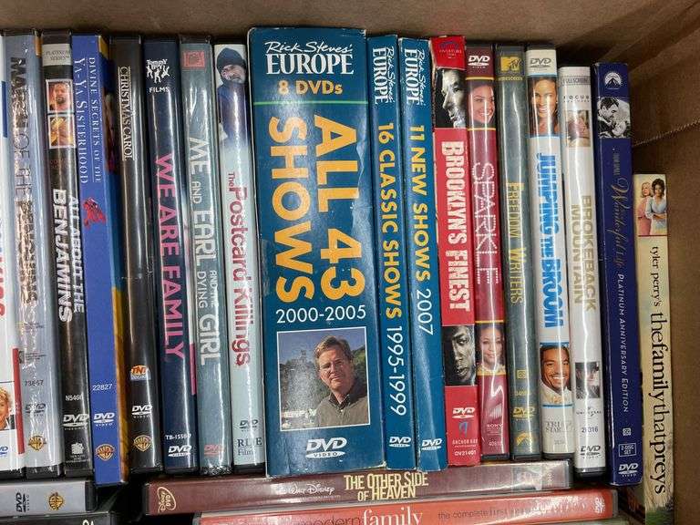 APPROX 50 ASSORTED DVDS - Earl's Auction Company