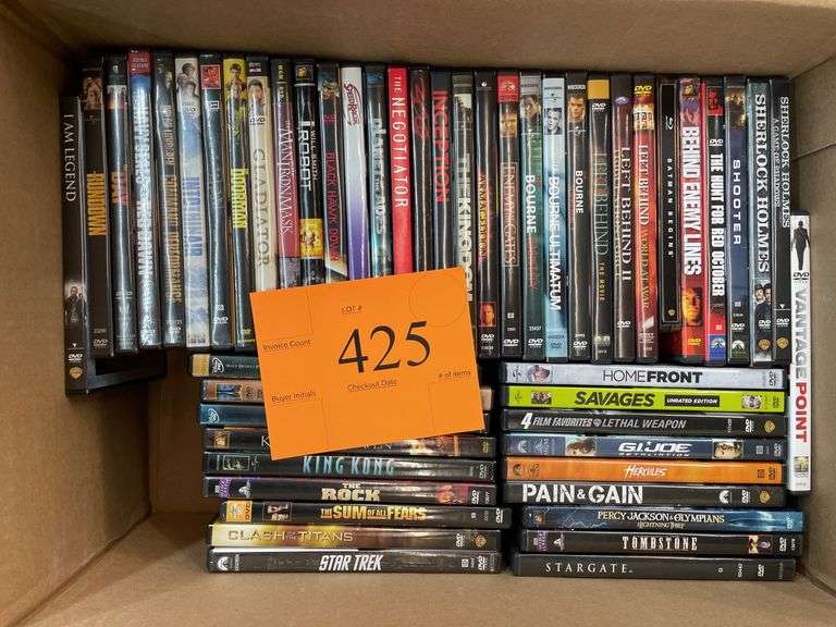APPROX 50 ASSORTED DVDS - Earl's Auction Company