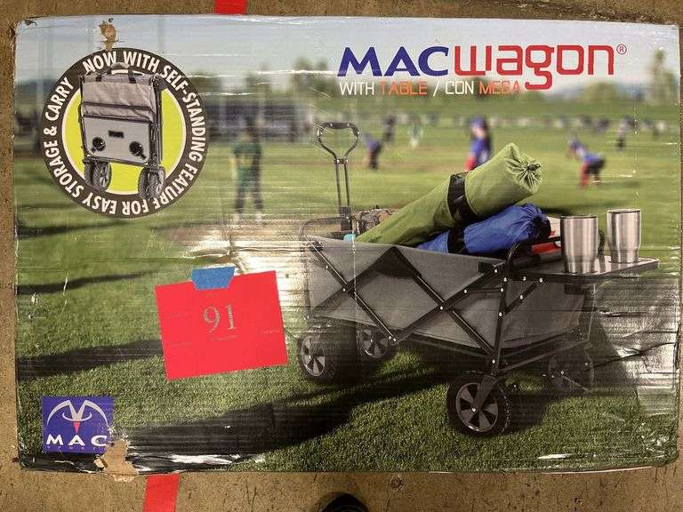 MACWAGON W/ TABLE IN BOX - Earl's Auction Company
