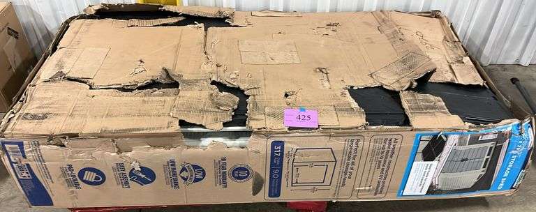 AS IS - SUNCAST 7FTx7FT STORAGE SHED IN BOX - Earl's Auction Company
