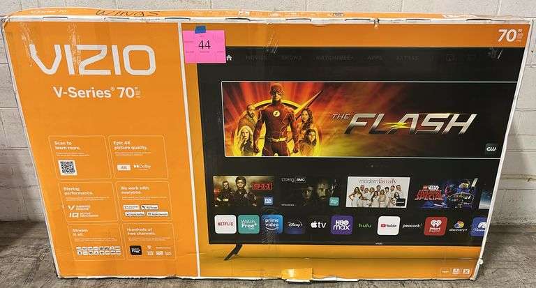 VIZIO 70" V SERIES 4K SMART TV IN BOX - Earl's Auction Company