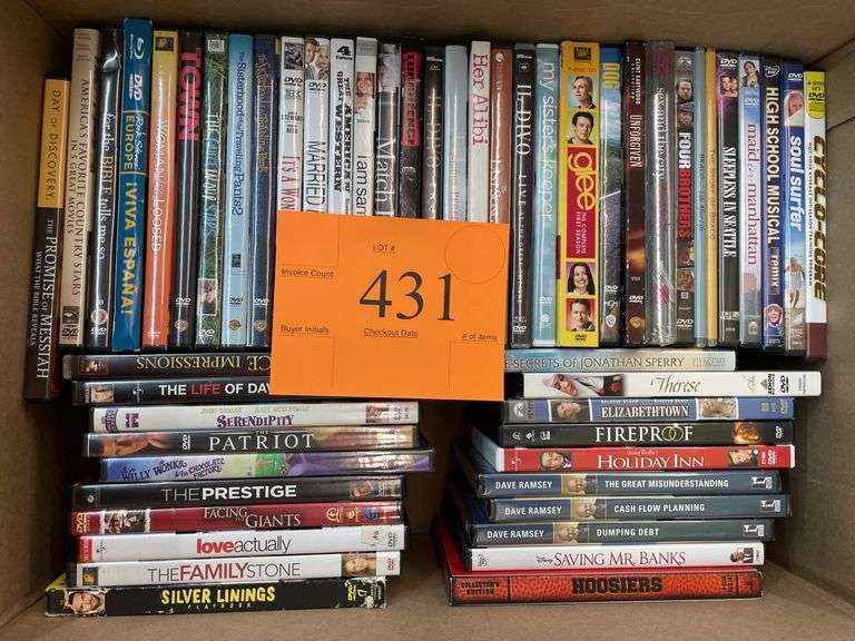 APPROX 50 ASSORTED DVDS - Earl's Auction Company