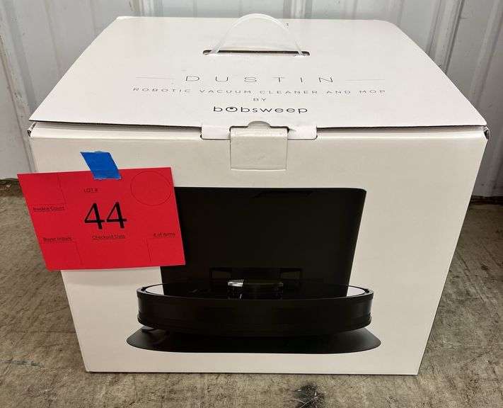 BOBSWEEP DUSTIN ROBOT VACUUM IN BOX - NIGHT - Earl's Auction Company