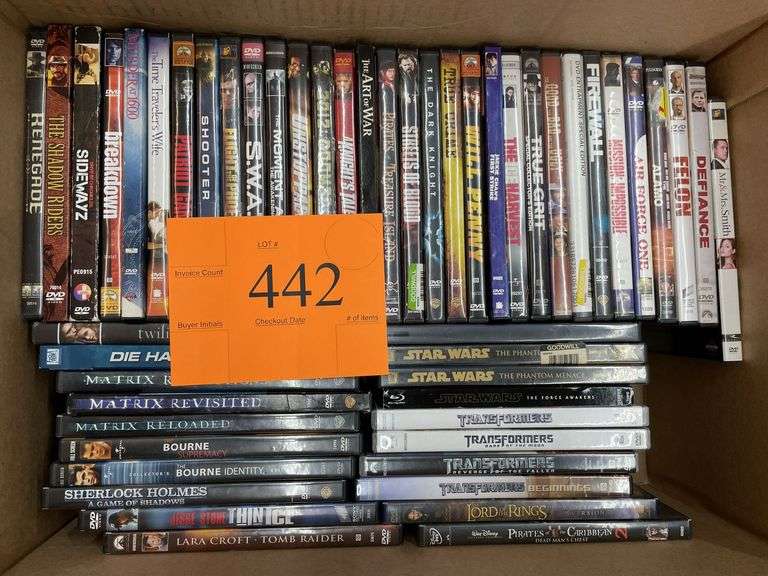 APPROX 50 ASSORTED DVDS - Earl's Auction Company