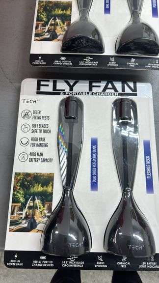 (2) PACKS OF FLY FANS - Earl's Auction Company