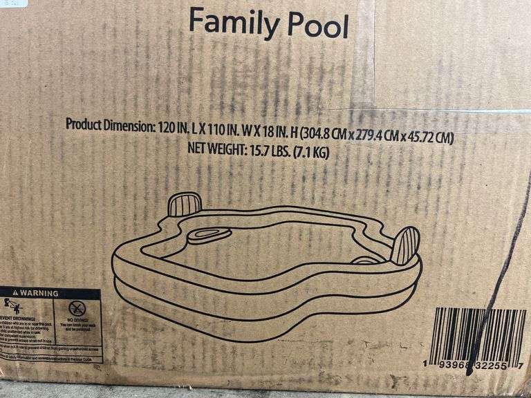 (2) FAMILY POOLS IN BOXES - Earl's Auction Company