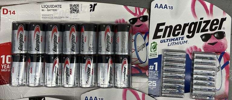 (6) PACKS OF ASSORTED BATTERIES - SEE PHOTOS - Earl's Auction Company