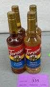 (4) BOTTLES OF TORANI SYRUP - CARAMEL & FRENCH VANILLA - Earl's Auction ...