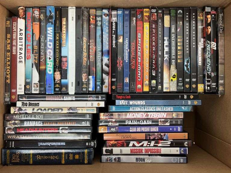 APPROX 50 ASSORTED DVDS - Earl's Auction Company