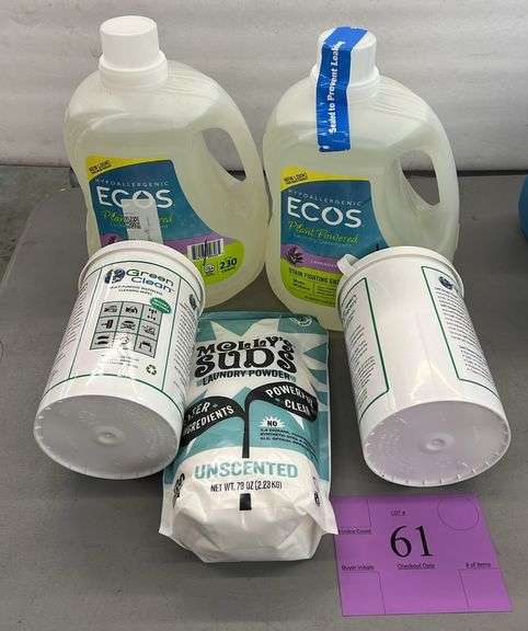 5PC CLEANING/ LAUNDRY LOT - SEE PHOTOS - Earl's Auction Company