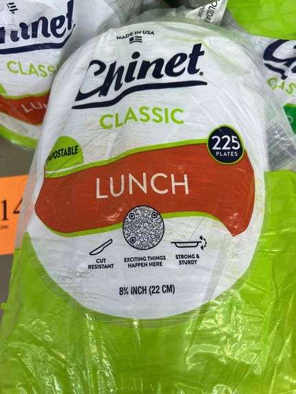 (7) PACKS OF CHINET PAPER PLATES - Earl's Auction Company