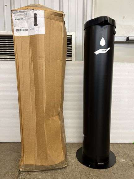 (2) RIGASAN PENGUIN FOOT PUMP DISPENSER UNITS - BLACK - Earl's Auction ...