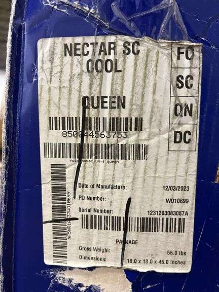 NECTAR QUEEN SIZE MATTRESS IN BOX - Earl's Auction Company