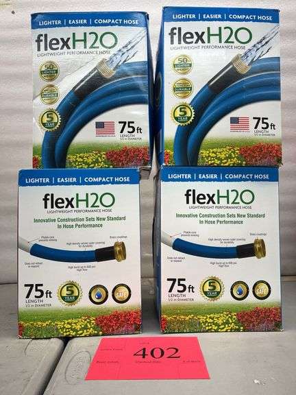 (4) FLEXH2O 75FT LIGHTWEIGHT PERFORMANCE HOSES IN BOXES - Earl's ...