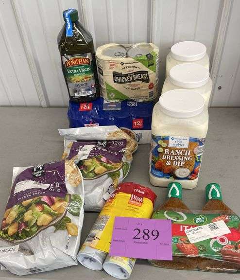MISC LOT OF FOOD ITEMS - SEE PHOTOS - Earl's Auction Company