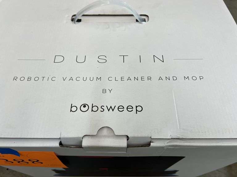 BOBSWEEP DUSTIN ROBOT VACUUM IN BOX - NAVY - Earl's Auction Company