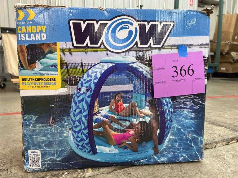 WOW CANOPY ISLAND IN BOX - Earl's Auction Company