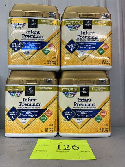 (4) PACKS OF INFANT PREMIUM FORMULA - Earl's Auction Company
