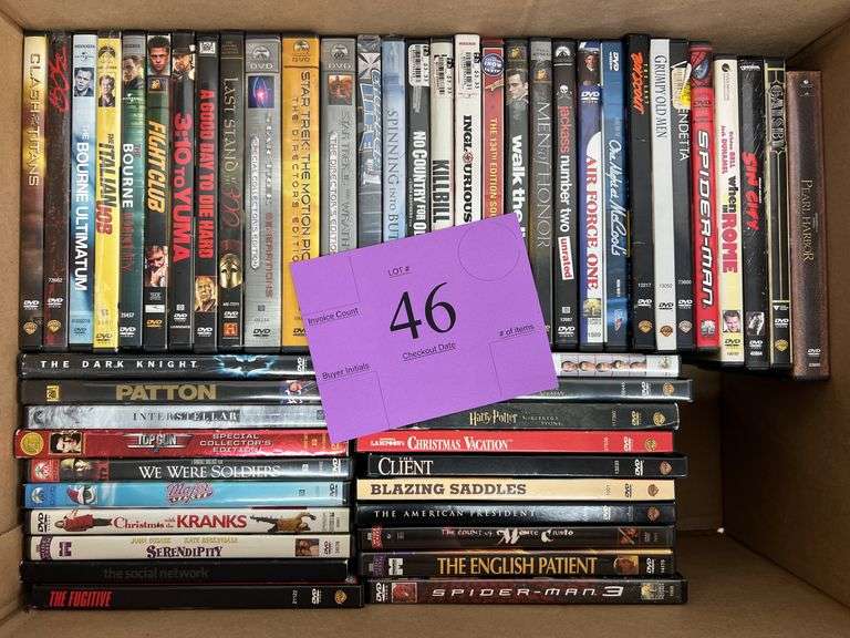 APPROX 50 ASSORTED DVDS - Earl's Auction Company