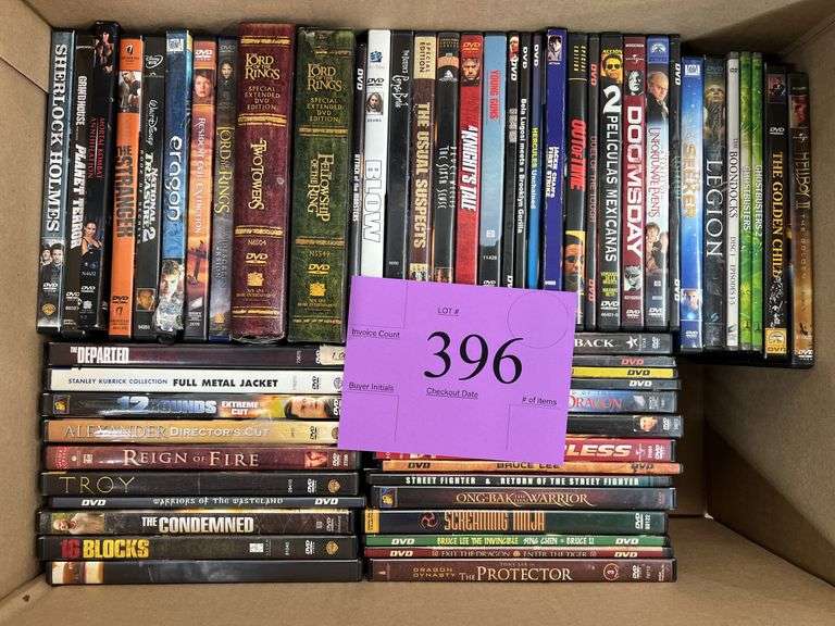 APPROX 50 ASSORTED DVDS - Earl's Auction Company