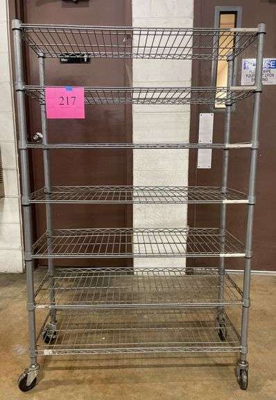SEVILLE CLASSICS 7 TIER SHELVING RACK - Earl's Auction Company