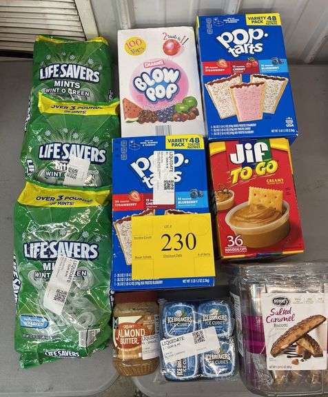 MISC LOT OF FOOD ITEMS - SEE PHOTOS - Earl's Auction Company