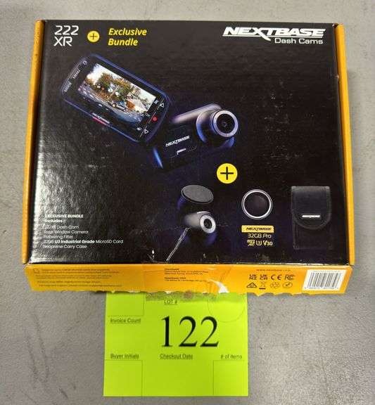 NEXTBASE DASH CAM IN BOX - Earl's Auction Company