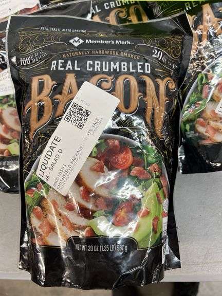 (11) BAGS OF REAL CRUMBLED BACON - Earl's Auction Company