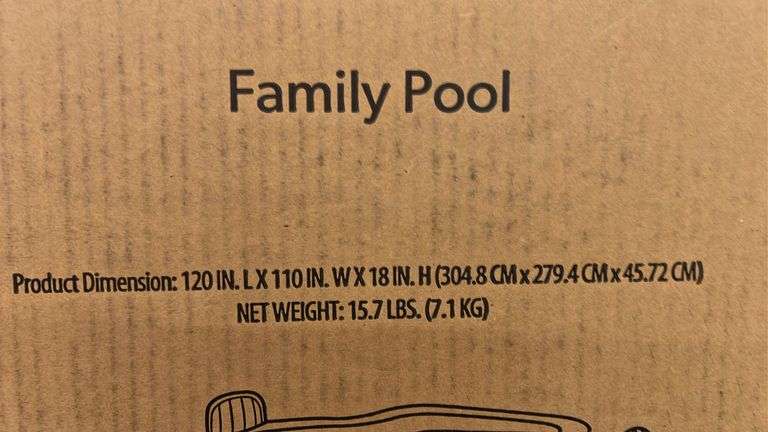 (2) NEW FAMILY POOLS IN BOXES - Earl's Auction Company