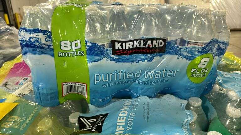 APPROX 24 PACKS OF ASSORTED BOTTLED WATER - Earl's Auction Company