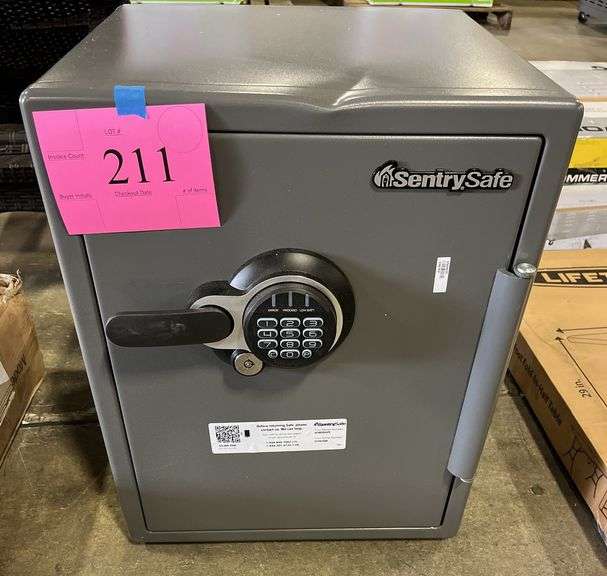 AS IS - SENTRY SAFE KEYPAD SAFE - Earl's Auction Company
