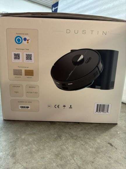 BOBSWEEP DUSTIN ROBOT VACUUM IN BOX - NIGHT - Earl's Auction Company