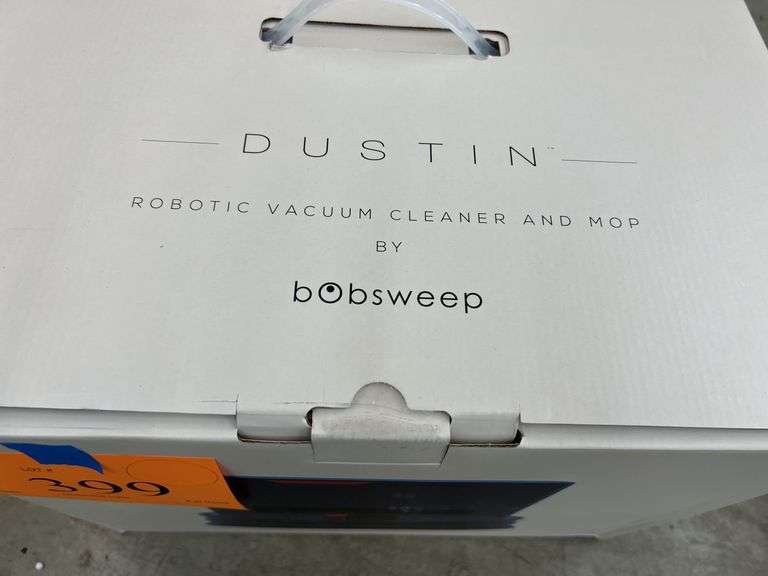 BOBSWEEP DUSTIN ROBOT VACUUM IN BOX - NAVY - Earl's Auction Company