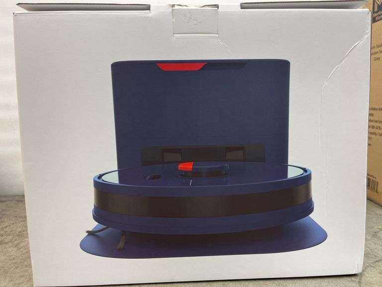 BOBSWEEP DUSTIN ROBOT VACUUM IN BOX - NAVY - Earl's Auction Company