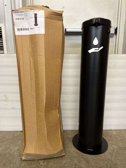 (2) RIGASAN PENGUIN FOOT PUMP DISPENSER UNITS - BLACK - Earl's Auction ...