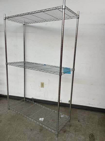 SEVILLE CLASSICS 3 TIER SHELVING RACK - Earl's Auction Company