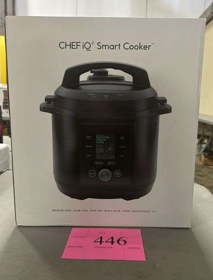 CHEF IQ SMART COOKER IN BOX - Earl's Auction Company