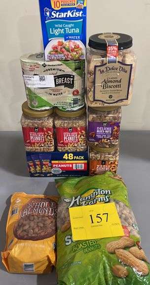 MISC LOT OF FOOD ITEMS - SEE PHOTOS - Earl's Auction Company