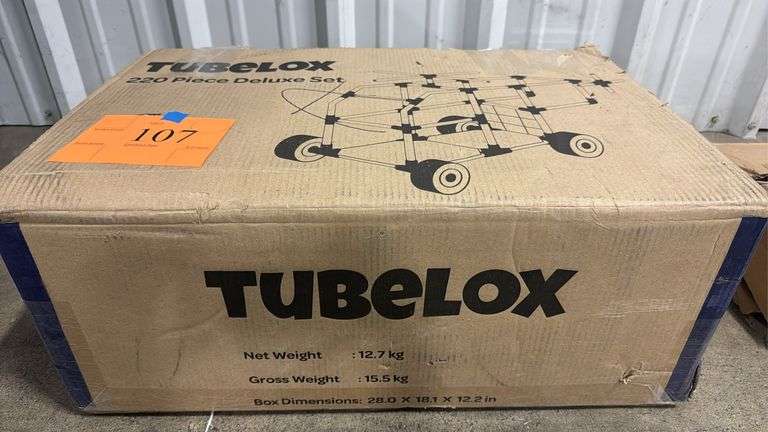 TUBELOX DELUXE TOY SET IN BOX - Earl's Auction Company
