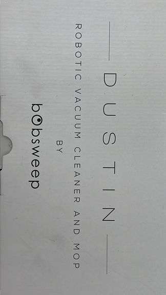 BOBSWEEP DUSTIN ROBOT VACUUM IN BOX - NIGHT - Earl's Auction Company