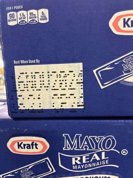 (7) BOXES OF KRAFT MAYO PACKETS - Earl's Auction Company