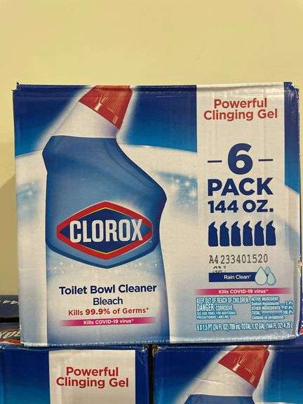 (5) BOXES OF CLOROX TOILET BOWL CLEANER - Earl's Auction Company
